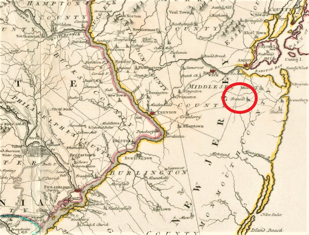 A Very Exhausting March. Philadelphia to New York, 1778. – Hessians ...